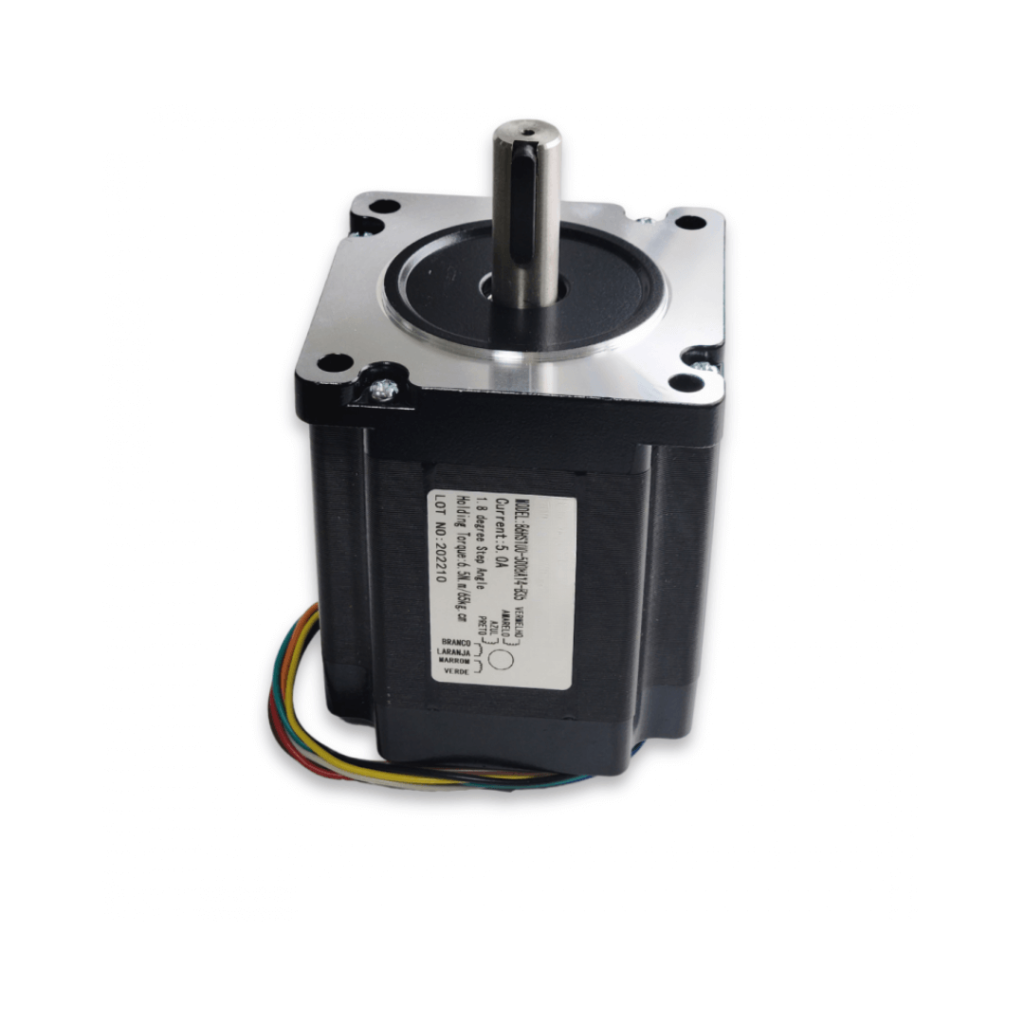 MOTOR DE PASSO NEMA 34 - 65KGF.CM - 8 FIOS - Prado Automação Industrial