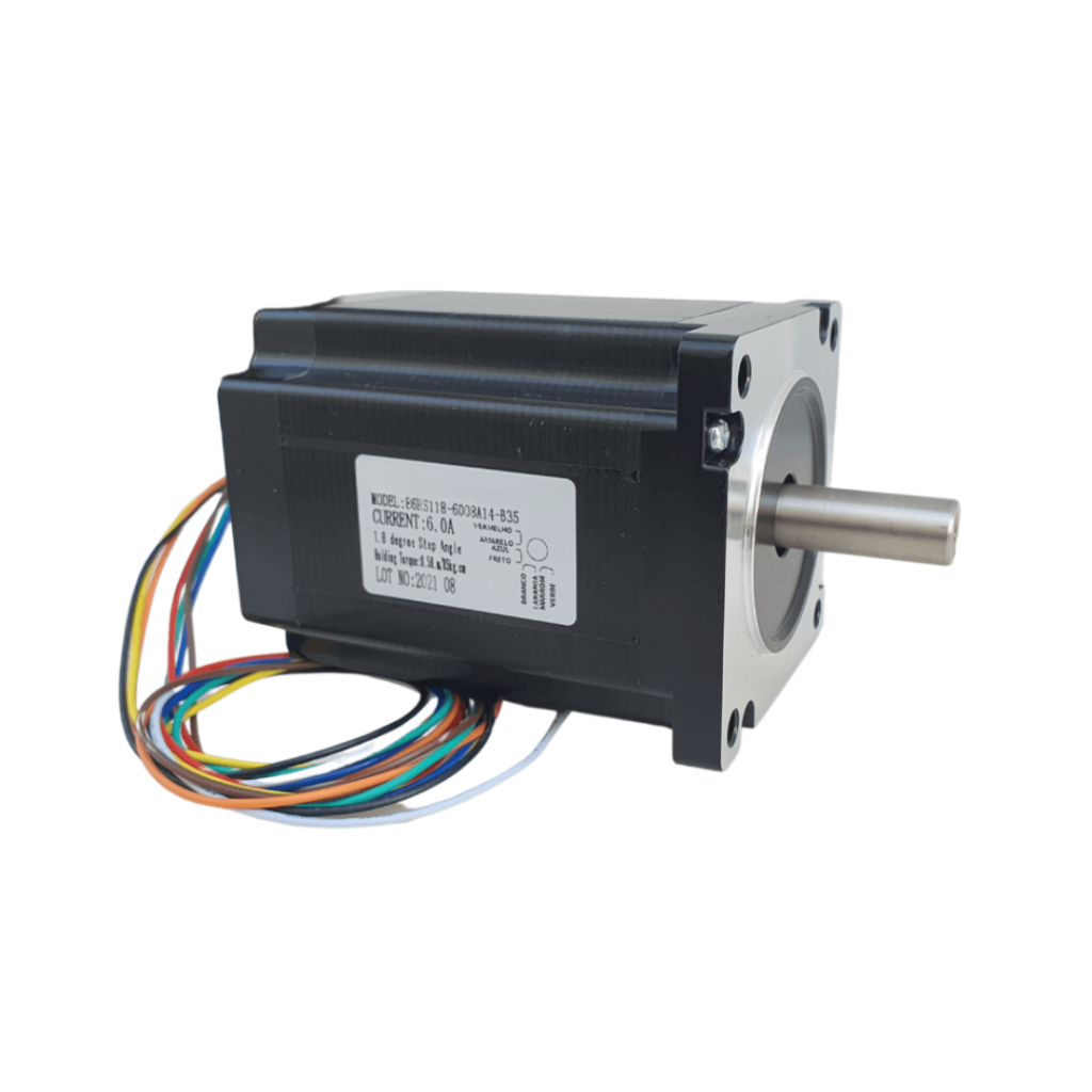 MOTOR DE PASSO NEMA 34 - 85KGF.CM - 8 FIOS - Prado Automação Industrial